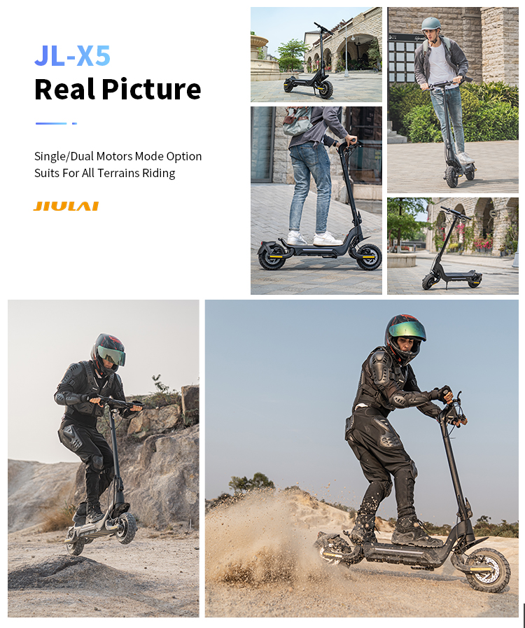 High Speed 1200w 48v Dual Motors 50km/h Two Wheels Off Road Tires ...